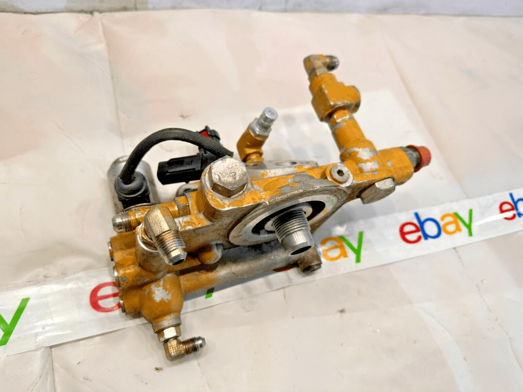 CATERPILLAR CAT C13 Diesel Engine Fuel Filter BASE Housing 2947345 w ...