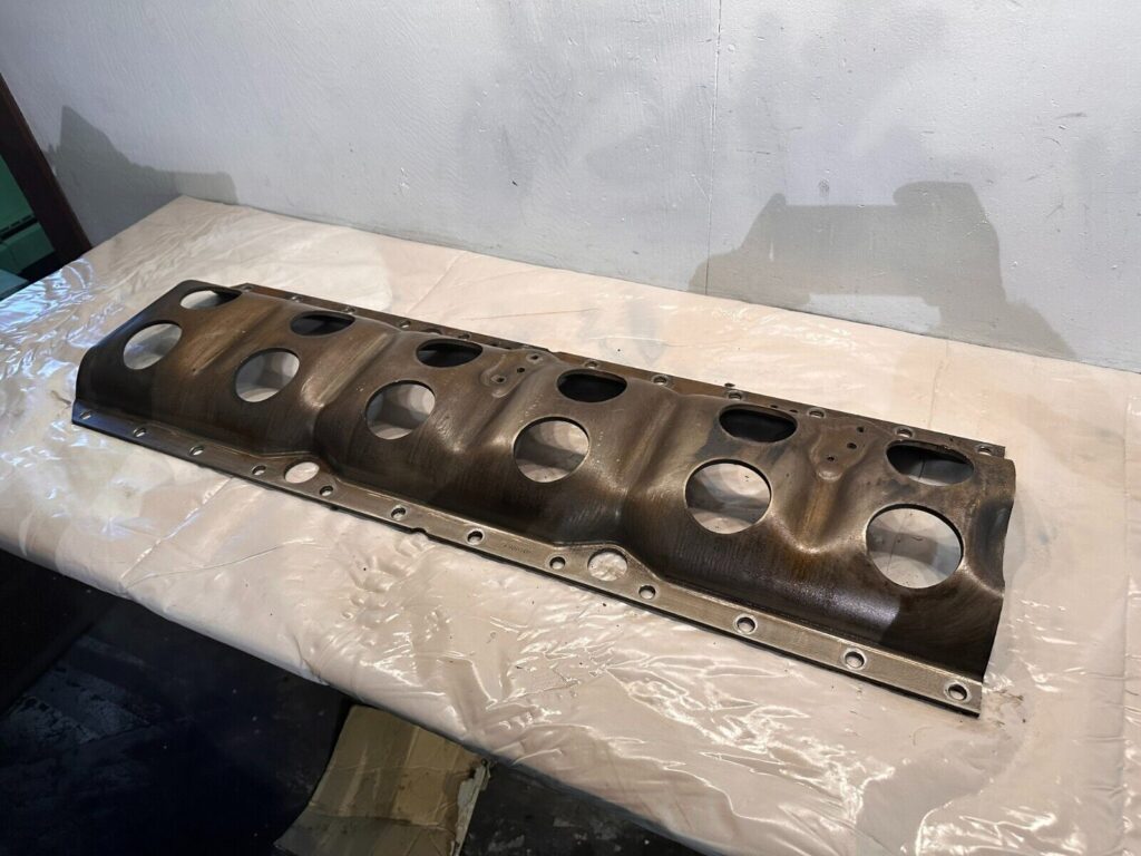 D13 VOLVO MP8 MACK DIESEL ENGINE BLOCK STIFFENER PLATE 20499612 OEM ...