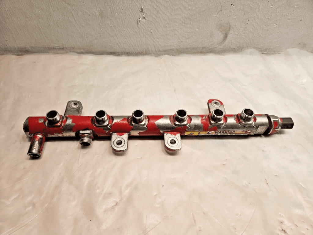 08-12 Cummins ISB 6.7 High Pressure Fuel Rail with Sensor 4937282 OEM ...