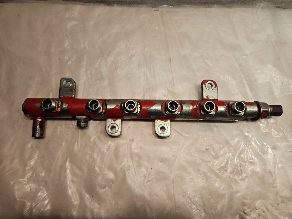 08-12 Cummins ISB 6.7 High Pressure Fuel Rail with Sensor 4937282 OEM ...