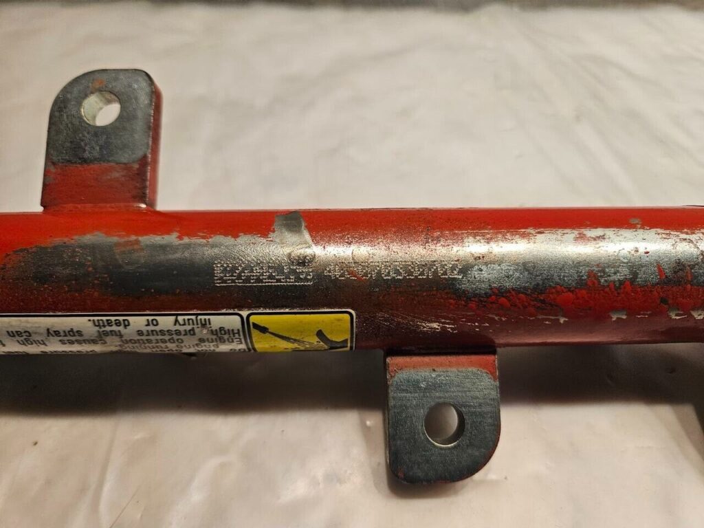 08-12 Cummins ISB 6.7 High Pressure Fuel Rail with Sensor 4937282 OEM ...