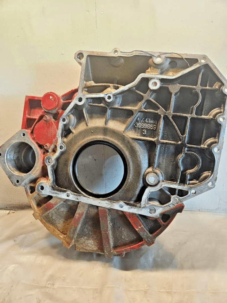 CUMMINS ISB 6.7L DIESEL ENGINE FLYWHEEL HOUSING CASTING 3999869 OEM ...