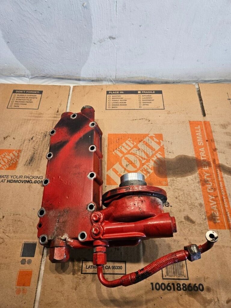 Cummins ISL 8.3L Lube Oil Filter Cooler Housing 3974325, 3974324 OEM ...