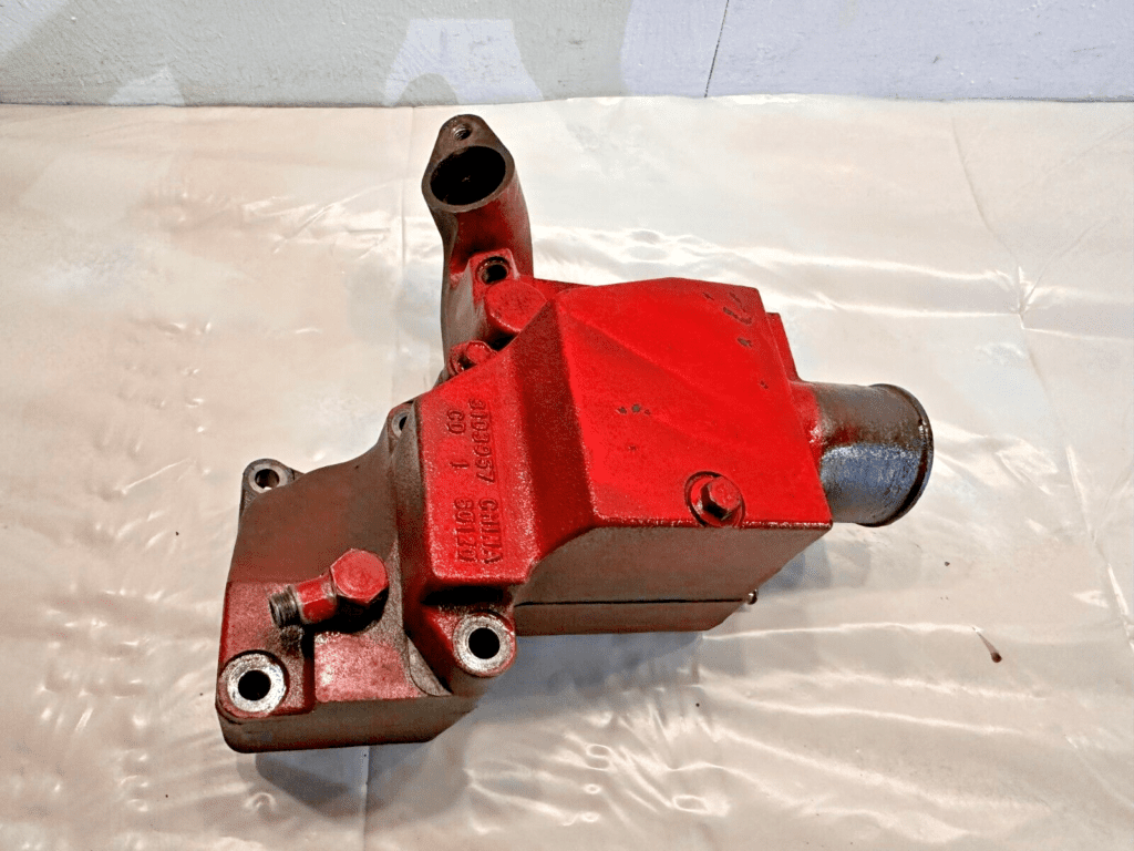 Cummins ISX DOHC Diesel Engine Thermostat Housing Assembly 3103957 OEM ...