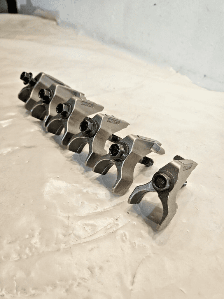 Set of 6 Cummins ISX diesel engine injector clamp 4974970 OEM - ABC ...