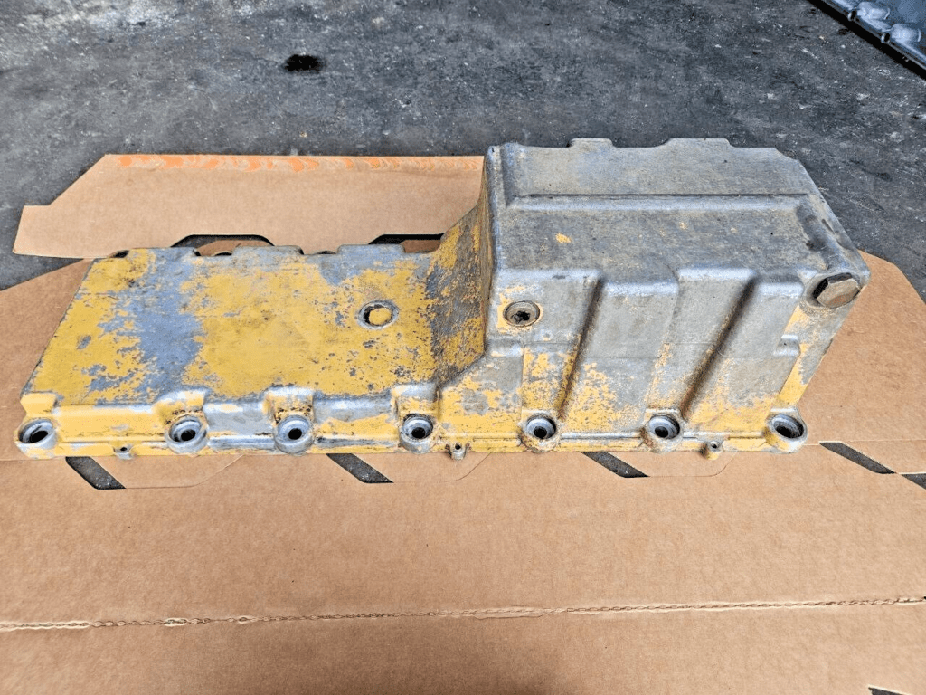 CAT C12 Diesel Engine Oil Pan 1382548 OEM Caterpillar - ABC Diesel Parts