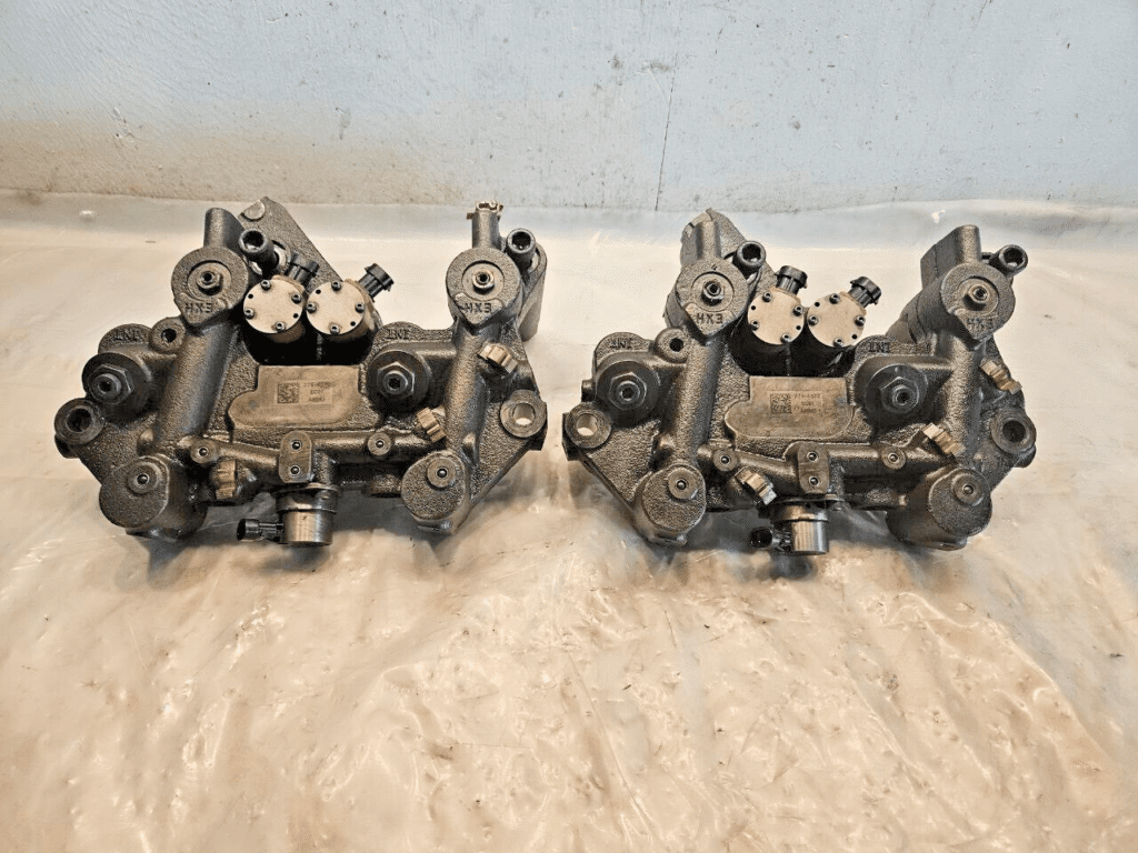 CAT C13 DIESEL ENGINE BRAKE ASSEMBLY JAKE BRAKE WITH SOLENOIDS 276-4372 ...