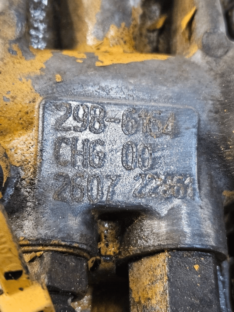 CATERPILLAR C15 GAS INDUCTION VALVE TURBO ELBOW + ACTUATOR 2986257 OEM ...