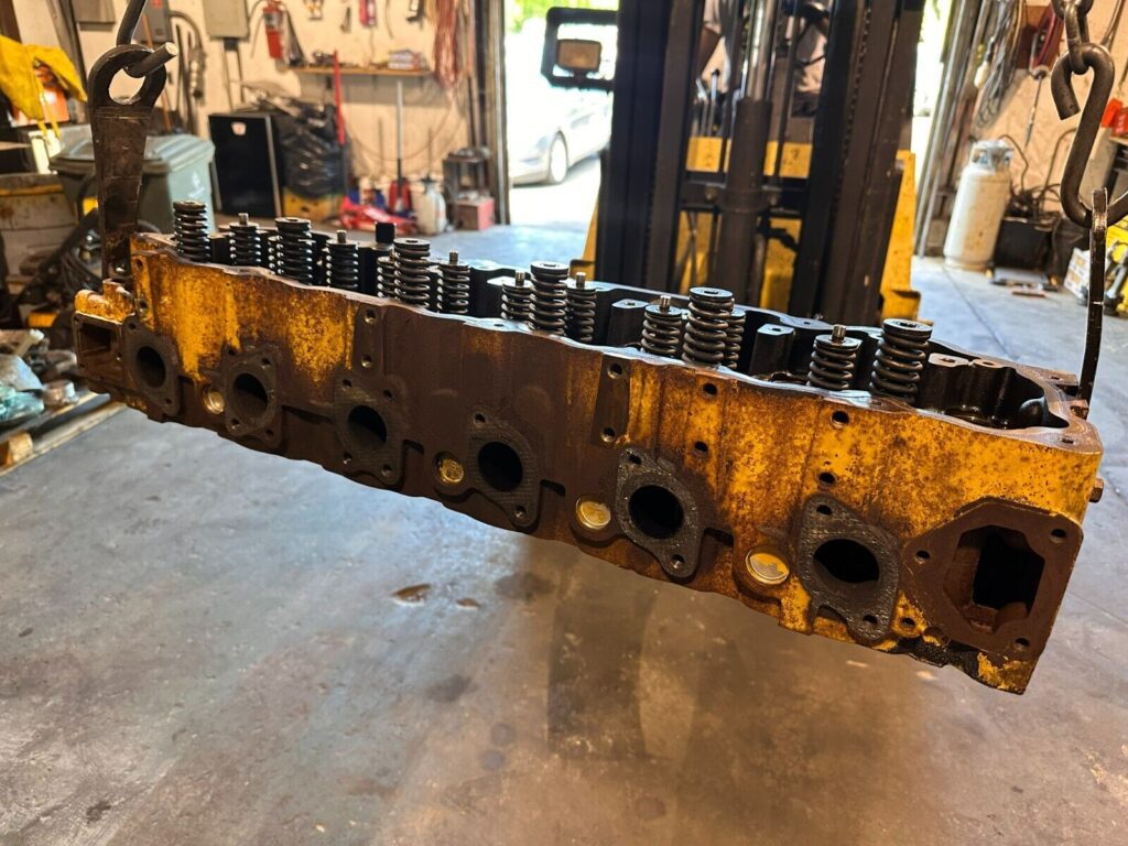 Caterpillar CAT C7 Diesel Engine Loaded Cylinder Head 2891301 OEM - ABC ...
