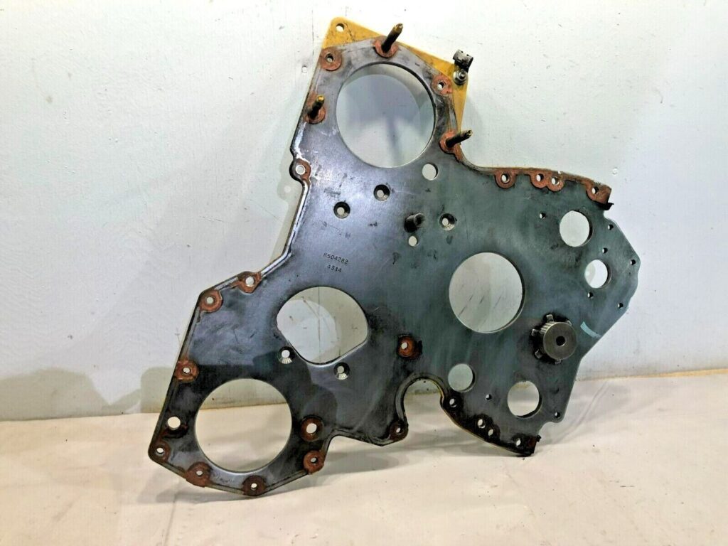 GENUINE JOHN DEERE 6068 DIESEL ENGINE TIMING COVER PLATE R504282 OEM ...