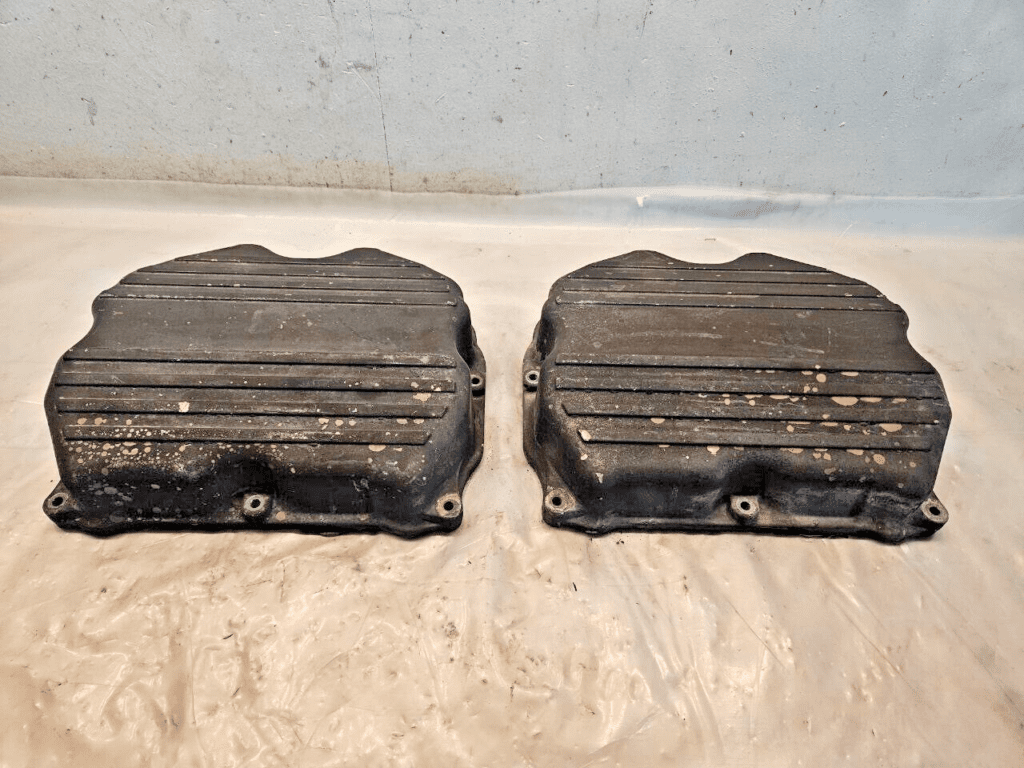 Set of 2 CAT C12 Diesel Engine Valve Covers 132-9827 OEM - ABC Diesel Parts