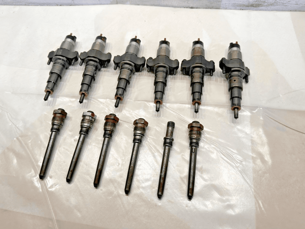 Set of 6 Cummins ISB QSB 6.7L Diesel Fuel Injectors 0445120231 3976372 ...