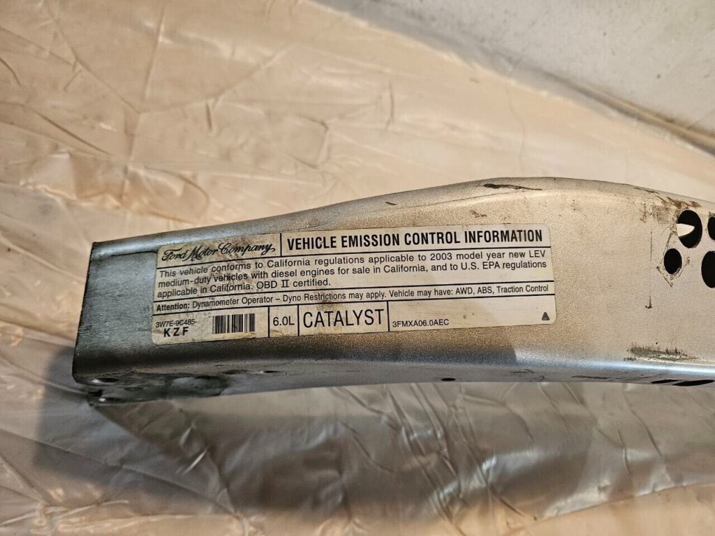 2003 FORD EXCURSION FRONT BUMPER REINFORCEMENT IMPACT BAR OEM - ABC ...