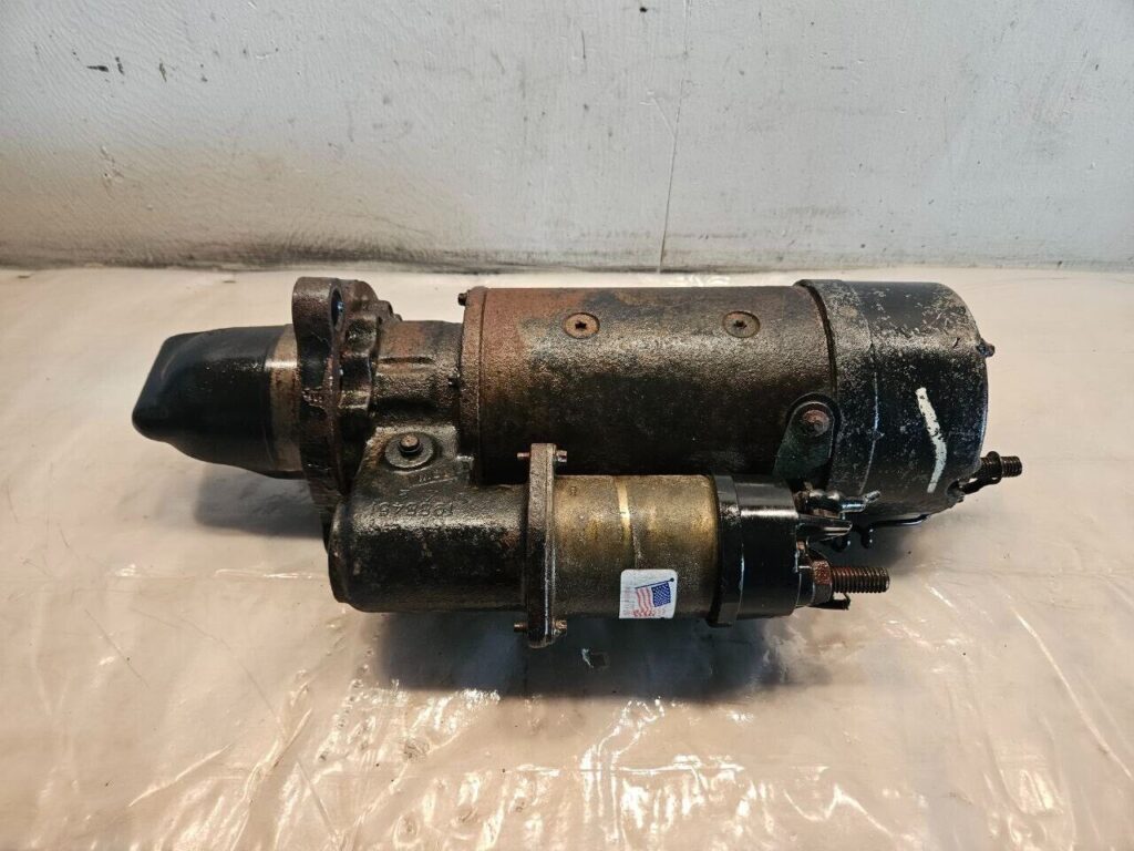Caterpillar CAT C12 Diesel Engine Delco Remy 12 Volt Starter Motor OEM ...