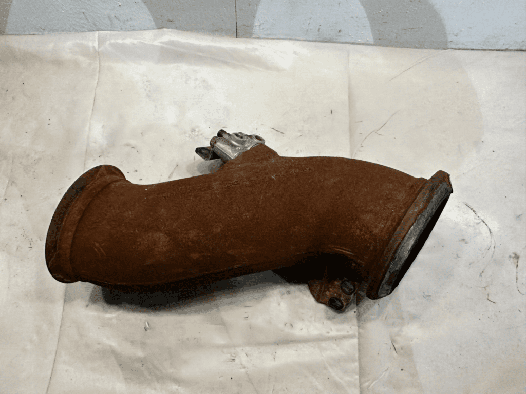 DETROIT DIESEL DD15 EXHAUST MANIFOLD EGR TUBE A4721422904 w/ Fuel Dozer ...